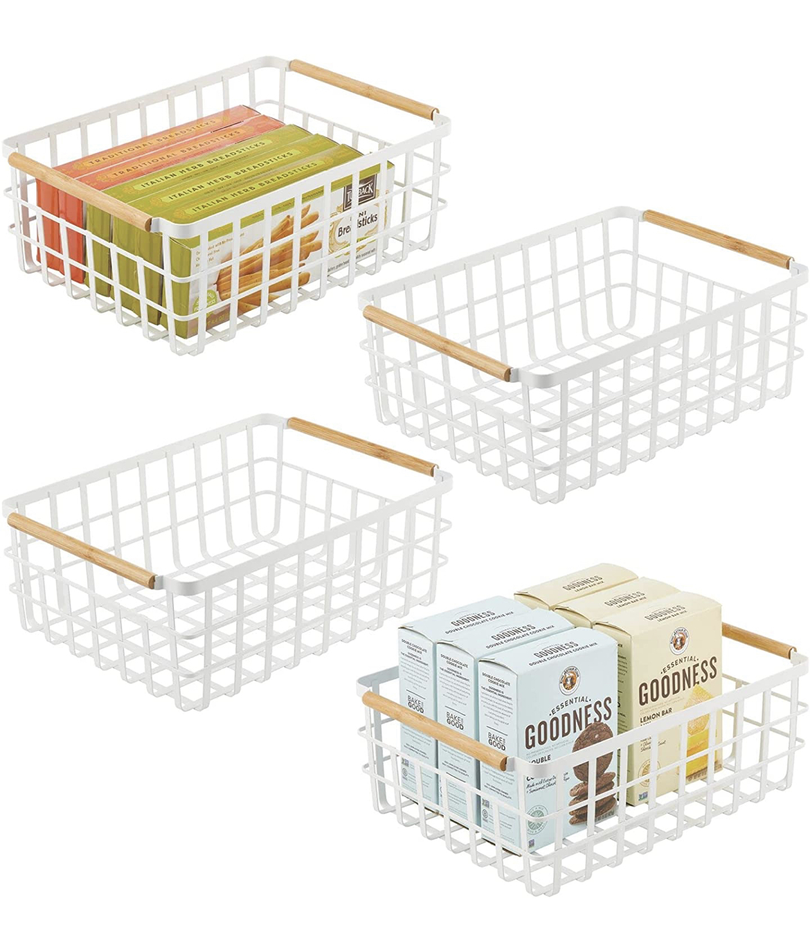 mDesign Steel Farmhouse Bin - Everything Envy