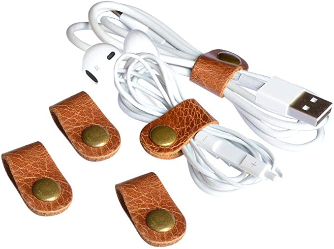 CAILLU Leather Cord Organizers - 5 PK - Everything Envy